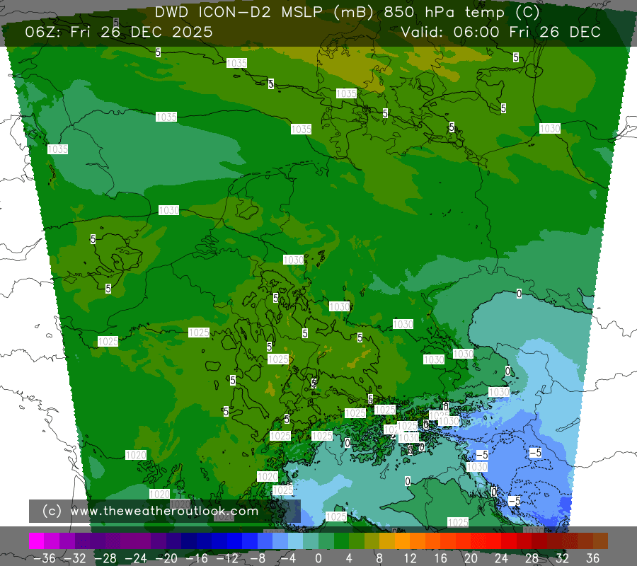 DWD - ICON-d2 charts